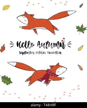 sketch of cute fox animal icon over white background, vector ...