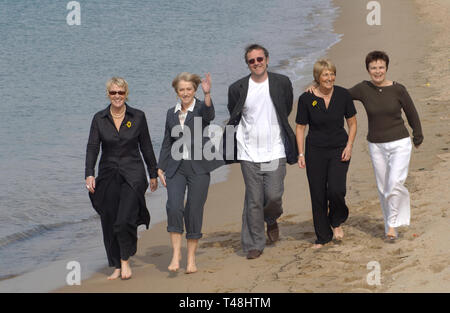 ANGELA BAKER, TRICIA STEWART, NIGEL COLE, CALENDAR GIRLS, 2003 Stock ...
