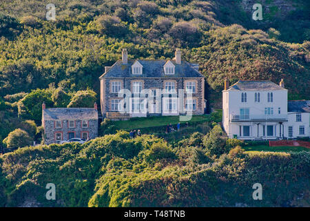 Doc Martin House, Port Isaac, Cornwall Stock Photo - Alamy