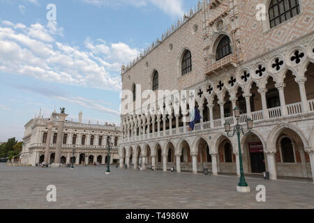 Exterior view of Palazzo Ducale, one of the most significant landmarks ...