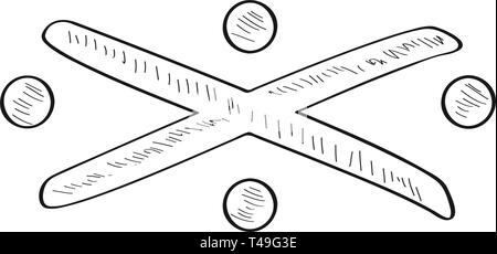 Isolated comic musical note sketch Stock Vector Image & Art - Alamy