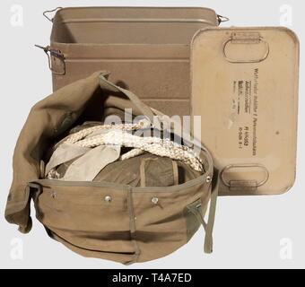 Packing a Parachute Stock Photo - Alamy