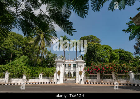 Raj Niwas or Le Palais du Gouverneur the governor's palace Once used by ...