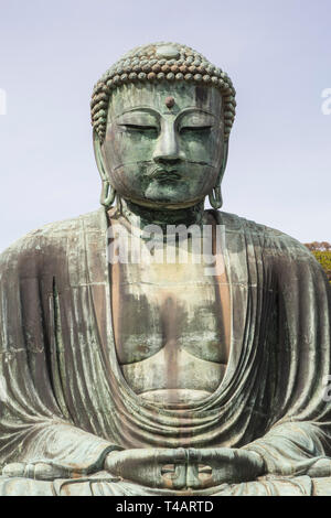 The Great Buddha of Kamakura, a statue of Amida Buddha, known as ...