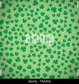 Clover leaves seamless vector pattern. Floral print. 10 eps Stock ...
