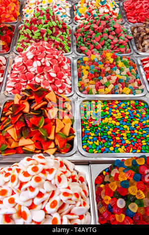 Israel, Tel Aviv-Yafo, candy at shuk hacarmel market Stock Photo - Alamy