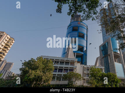 High rise construction worli, mumbai, maharashtra, india, asia Stock ...