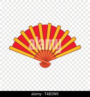 Spanish fan icon cartoon Stock Vector Art & Illustration, Vector Image ...