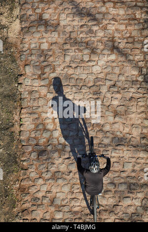 The Arenberg trench, Paris Roubaix Stock Photo - Alamy