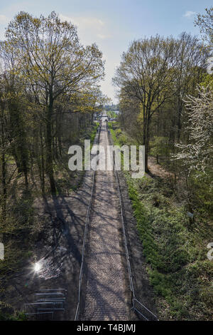 The Arenberg trench, Paris Roubaix Stock Photo - Alamy