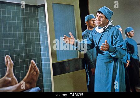 THE DISORDERLY ORDERLY 1964 Paramount film with Jerry Lewis Stock Photo ...