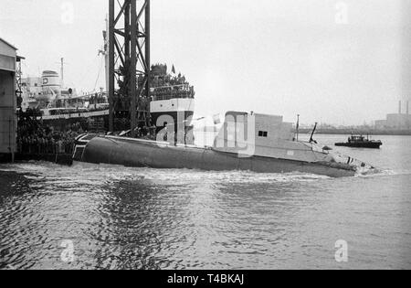 The first of fifteen submarines produced for Norway is launched in ...