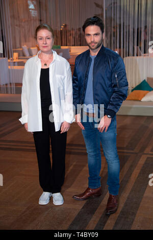 from left: Lina WENDEL, actress, plays the Anne Marie Fuchs in the ARD ...