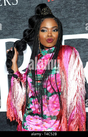 Kyanna Simone Simpson attends the season one premiere of Netflix's ...