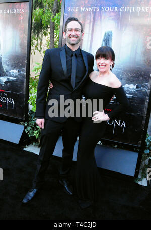 Michael Chaves, Dina Chaves attend The Curse Of La Llorona Premiere ...