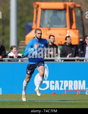 Gelsenkirchen, Deutschland. 16th Apr, 2019. firo: 16.04.2019, football ...