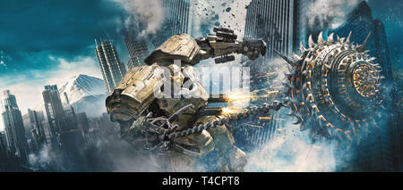 USA. Promo poster for ©Universal Pictures new movie: Pacific Rim ...