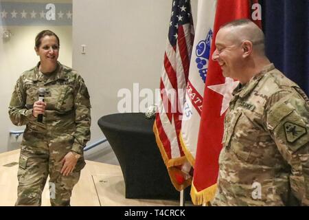 Col. Michelle Crawford, commander, 2nd Legal Operations Detachment, U.S ...