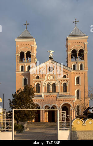 RAKOVSKI, BULGARIA - DECEMBER 25, 2013: Sunset view of The Roman ...