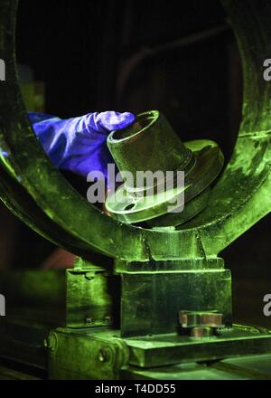 Staff Sergeant Paul Sim, 104th Maintenance Group nondestructive ...