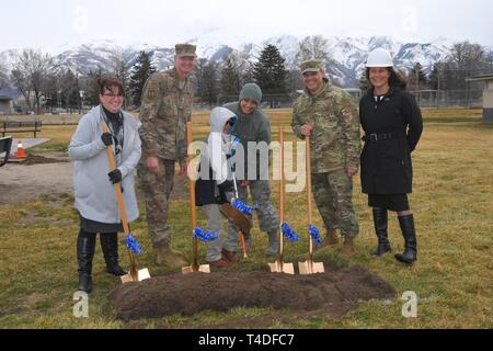 Col. Jon Eberlan, 75th Air Base Wing commander, presents retired Air ...