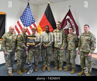 An Army Safety and Occupational Health “Star Site” banner is unveiled ...