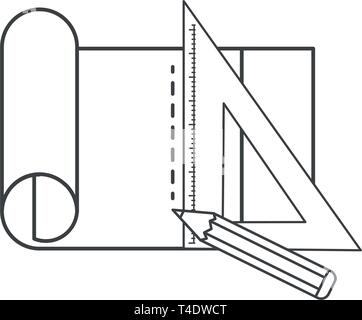 squaring rule tool isolated icon Stock Vector Image & Art - Alamy