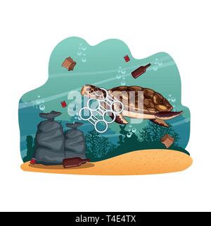 Sea cleaning cartoons Stock Vector Image & Art - Alamy