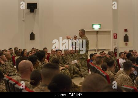 Lieutenant Gen. Terry Ferrell, commanding general of U.S. Army Central ...