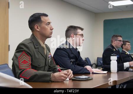 NEW HAVEN, Conn. (April 6, 2019) – Marine Lt. Col. Jackson Doan ...