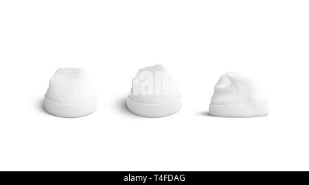 White hat mockup, 3D rendering Stock Photo - Alamy