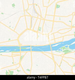 vector city map of Orleans, France Stock Vector Image & Art - Alamy