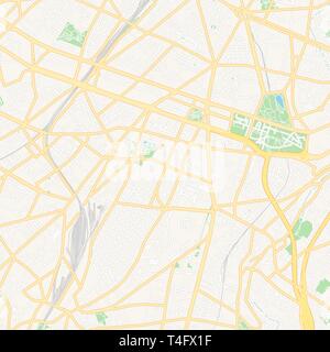 MAP OF MONTROUGE FRANCE Stock Photo - Alamy