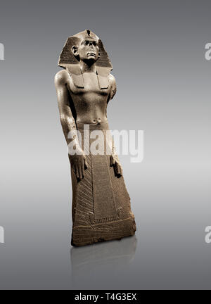 Praying statue of king Amenemhet III or Amenemhat III. King of ancient ...