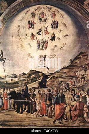 medieval depictions of hell Stock Photo - Alamy