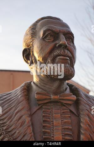 Bust Of John Houlding, Founder Of Liverpool FC Stock Photo - Alamy