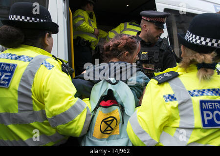 Female environmental activist and protesters arrested for civil ...