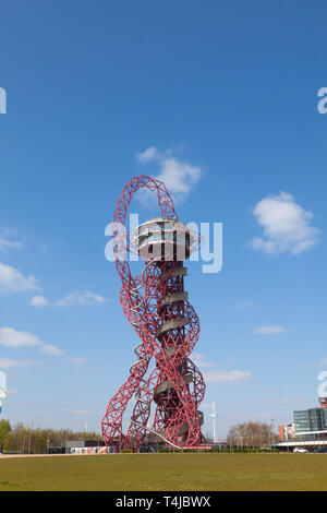 Arcelormittal Orbit sculpture, with the tallest and longest tunnel ...