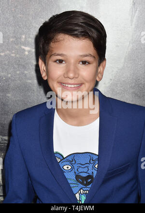HOLLYWOOD, CA - APRIL 15: Roman Christou arrives at the premiere of ...