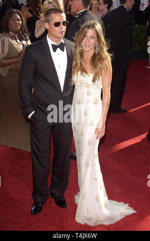 Jennifer Aniston at the 56th Annual Emmy Awards on September 19, 2004 ...