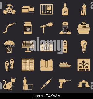 Aftercare icons set, simple style Stock Vector Image & Art - Alamy