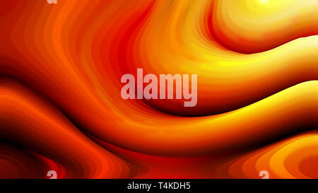 Abstract Red and Yellow Curvature Ripple Background Stock Photo - Alamy
