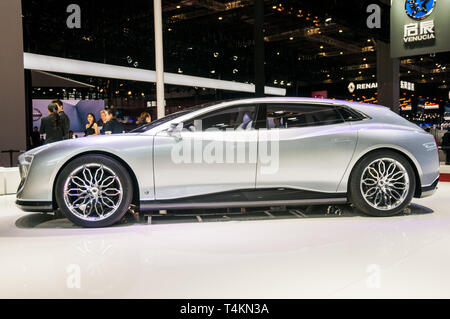 Gyon Matchless electric SUV concept unveiled at the 2019 Shanghai Auto ...