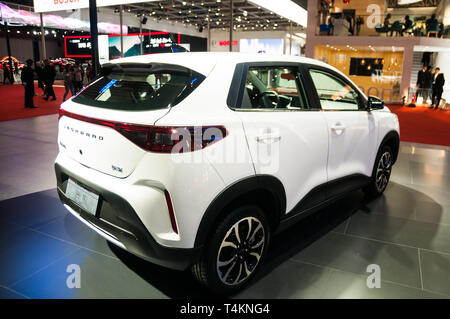 New Leopaard EV SUV unveiled at the 2019 Shanghai Auto Show Stock Photo ...
