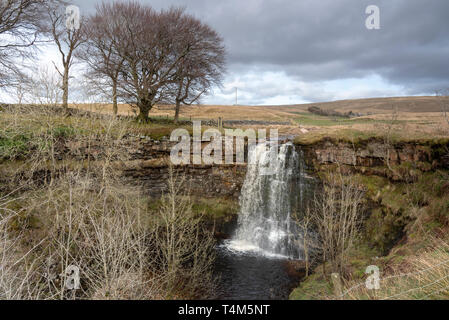 Hell Gill Force Waterfall Stock Photo - Alamy