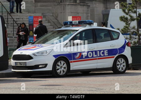 French Police car, Paris, France Stock Photo - Alamy
