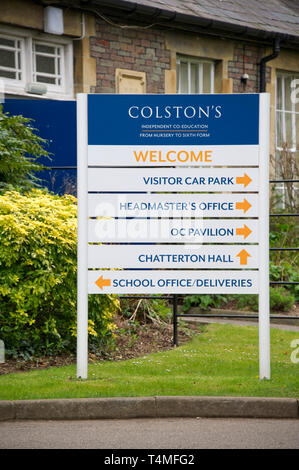 Colston's school, Stapleton, Bristol Stock Photo - Alamy