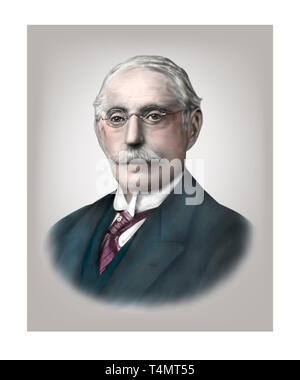 Charles Algernon Parsons 1854-1931 Anglo Irish Engineer Stock Photo - Alamy