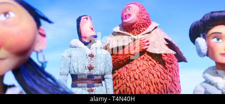 MISSING LINK, from left: Sir Lionel Frost (voice: Hugh Jackman), Mr ...