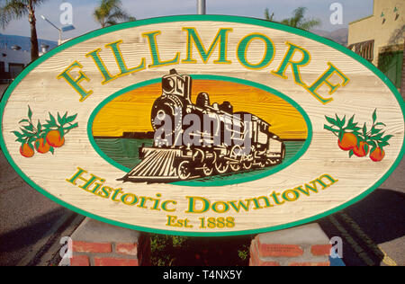 Downtown Fillmore California Stock Photo - Alamy